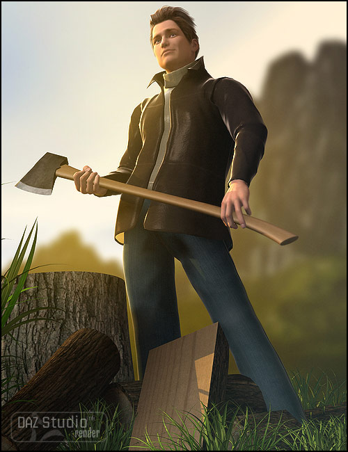 Wood Chopping Kit | Daz 3D