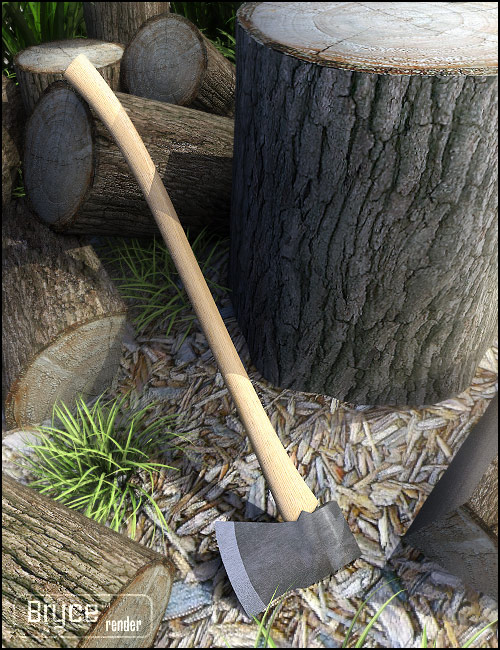 Wood Chopping Kit | Daz 3D