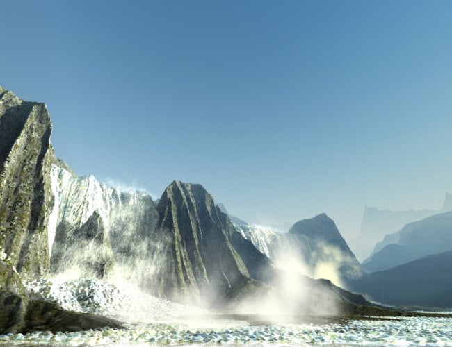 Bryce Pro Landscapes 3 - Falls | Daz 3D