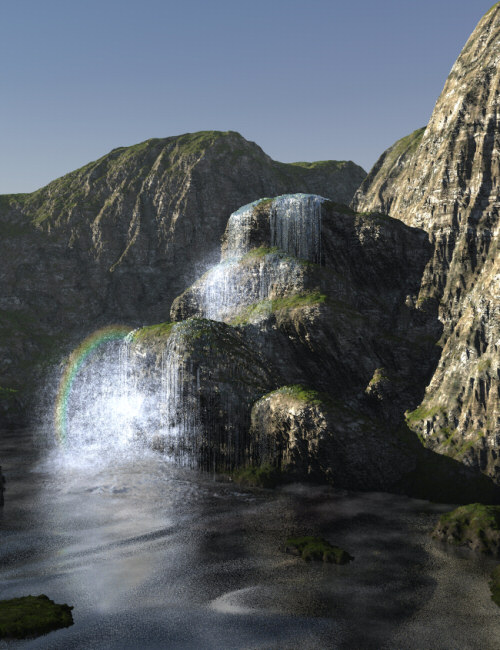 Bryce Pro Landscapes 3 - Falls | Daz 3D