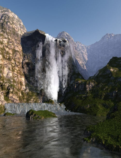 Bryce Pro Landscapes 3 - Falls | Daz 3D