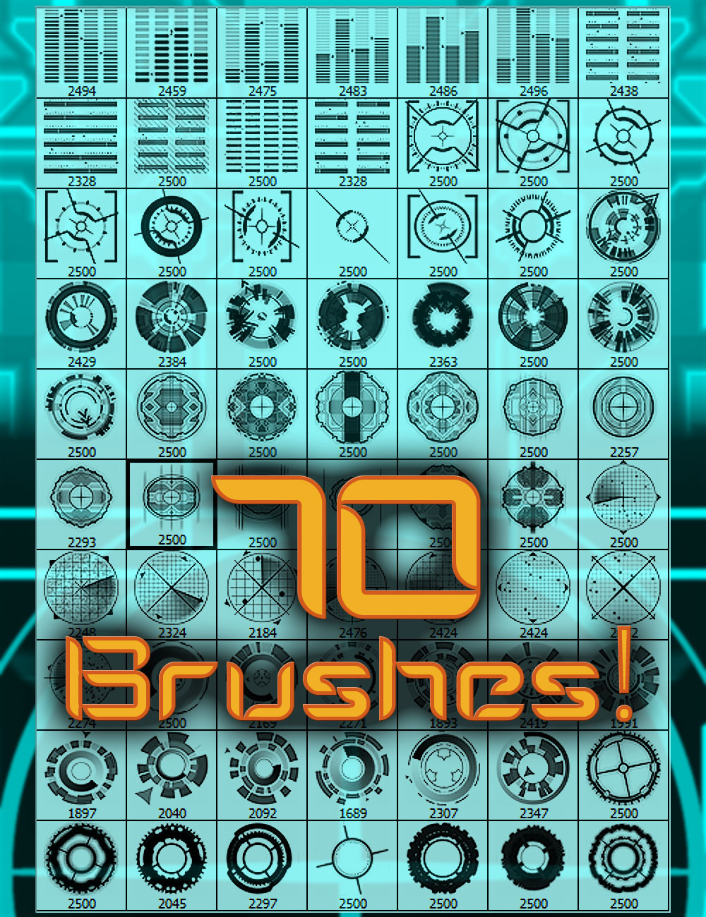 Future Tech Brushes | Daz 3D