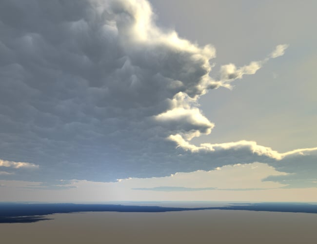 Bryce Pro Cloudscapes 5 - Example One | Daz 3D
