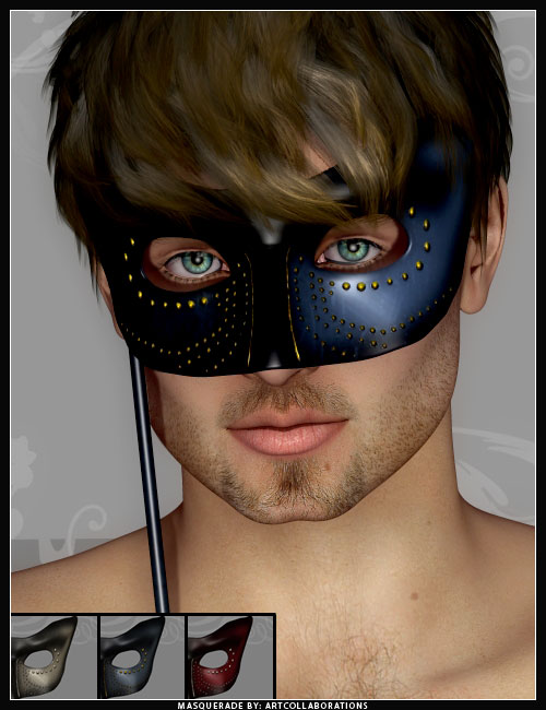 Masquerade Masks | Daz 3D