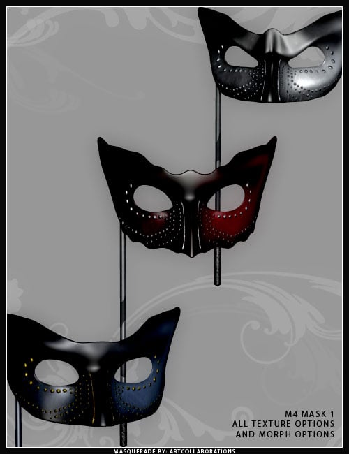 Masquerade Masks | Daz 3D