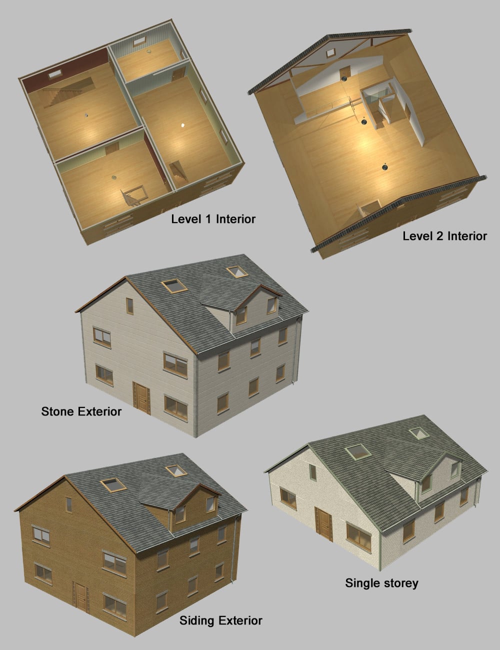 Home One House | Daz 3D