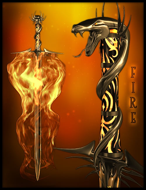 Hexxus -The Sword of Chaos | Daz 3D