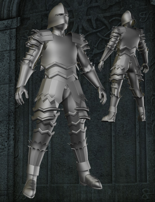 Piecemaille Armor Kit | Daz 3D