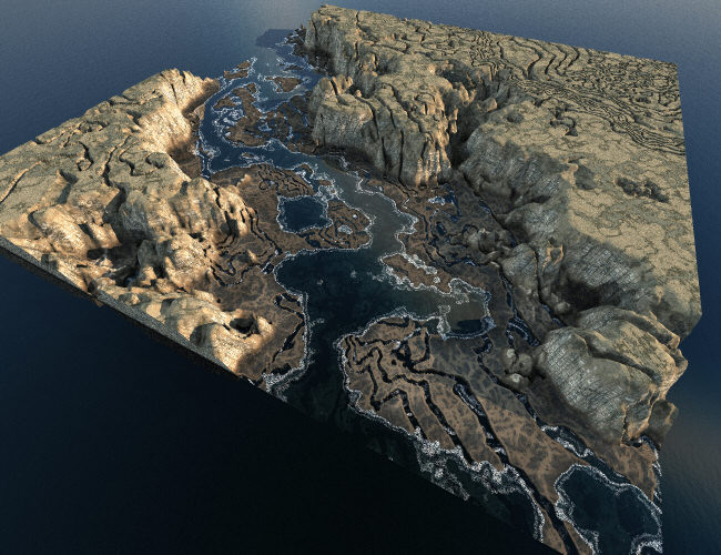 Bryce Pro DTE Terrain | Daz 3D
