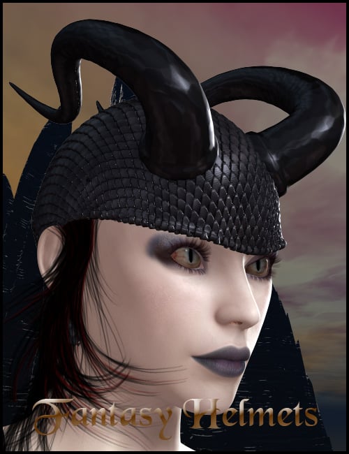Fantasy Helmets | Daz 3D