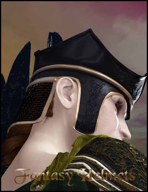 Fantasy Helmets | Daz 3D