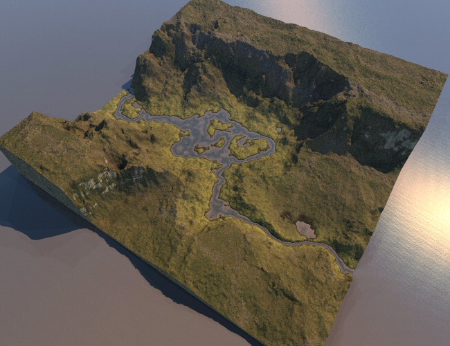 Bryce Pro DTE Terrain 2 | Daz 3D