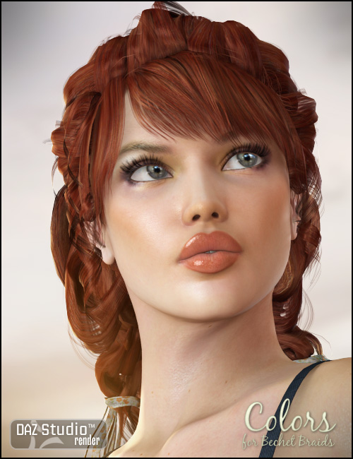 Colors for Bechet Braids | Daz 3D