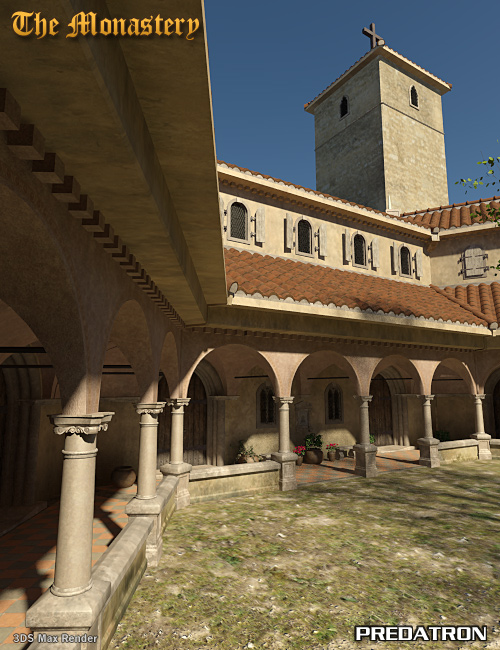 The Monastery | Daz 3D
