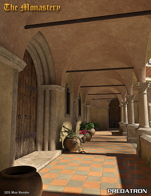 The Monastery | Daz 3D