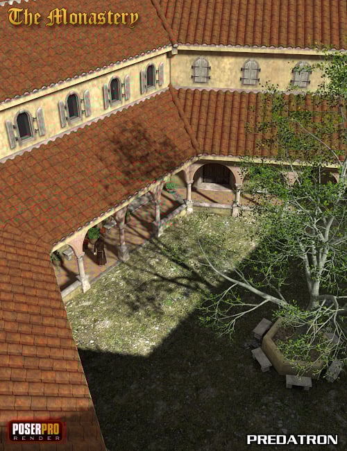The Monastery | Daz 3D