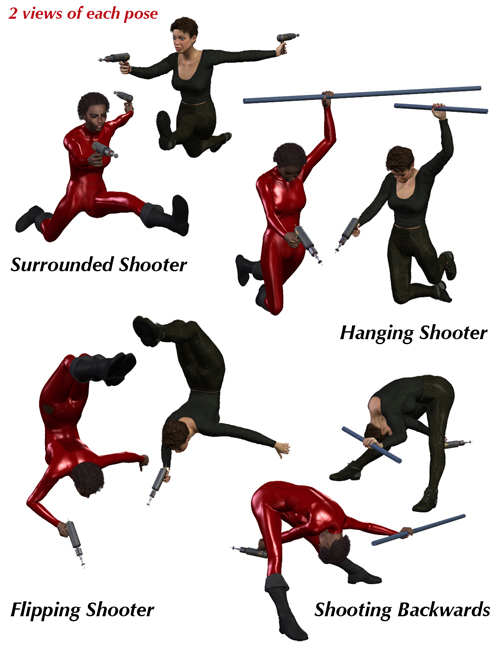 Zero Gee Combat V4 | Daz 3D