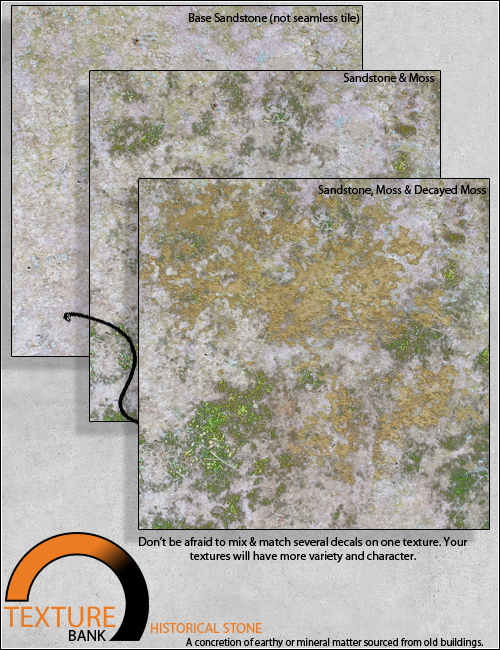 Texture Bank Vol 5 Historic Stone | Daz 3D