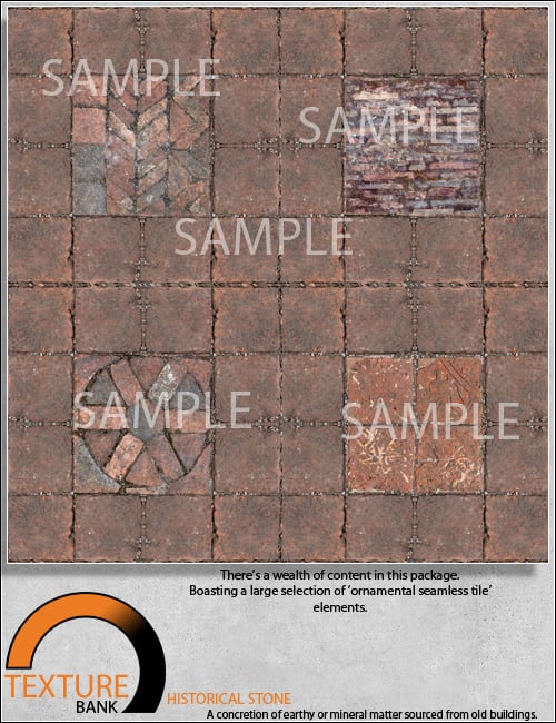 Texture Bank Vol 5 Historic Stone | Daz 3D