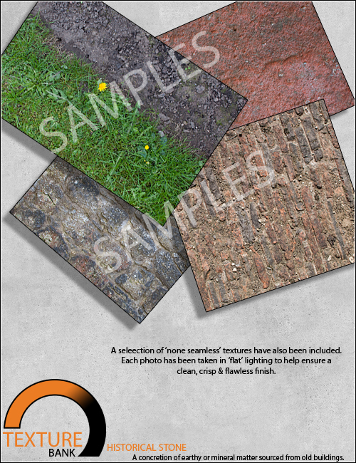 Texture Bank Vol 5 Historic Stone | Daz 3D