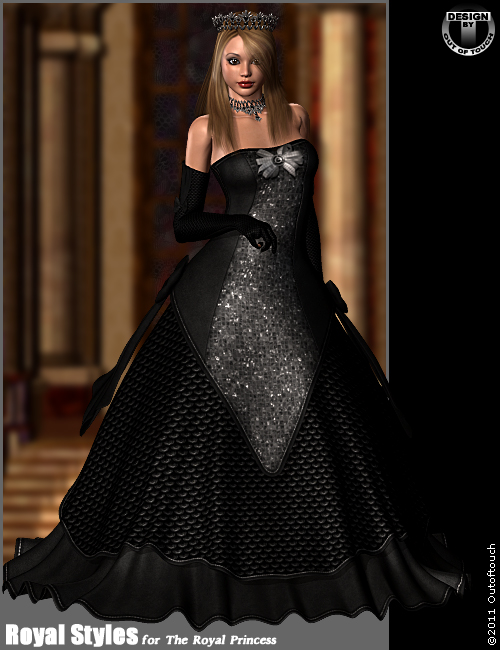 Royal Styles for Royal Princess | Daz 3D