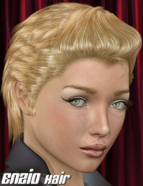 Enzio Hair | Daz 3D