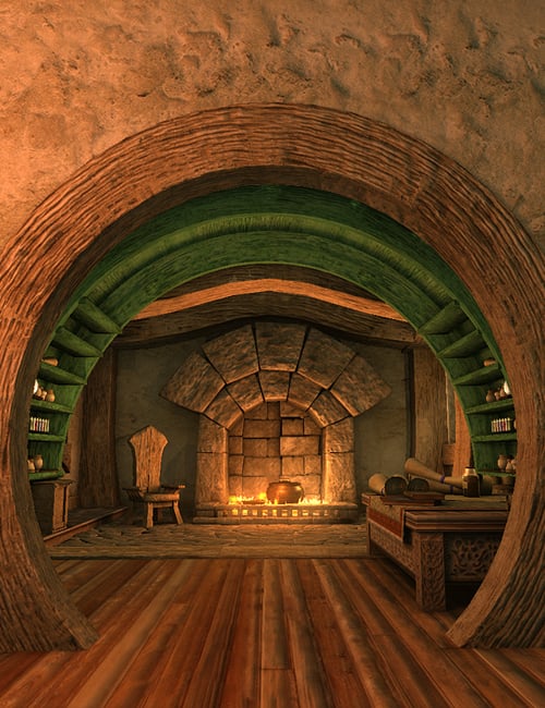 Fantasy Hovel | Daz 3D