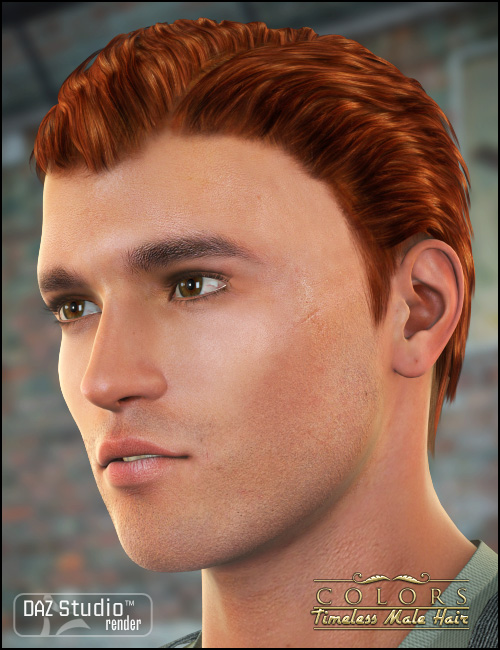 Colors for Timeless Male Hair | Daz 3D