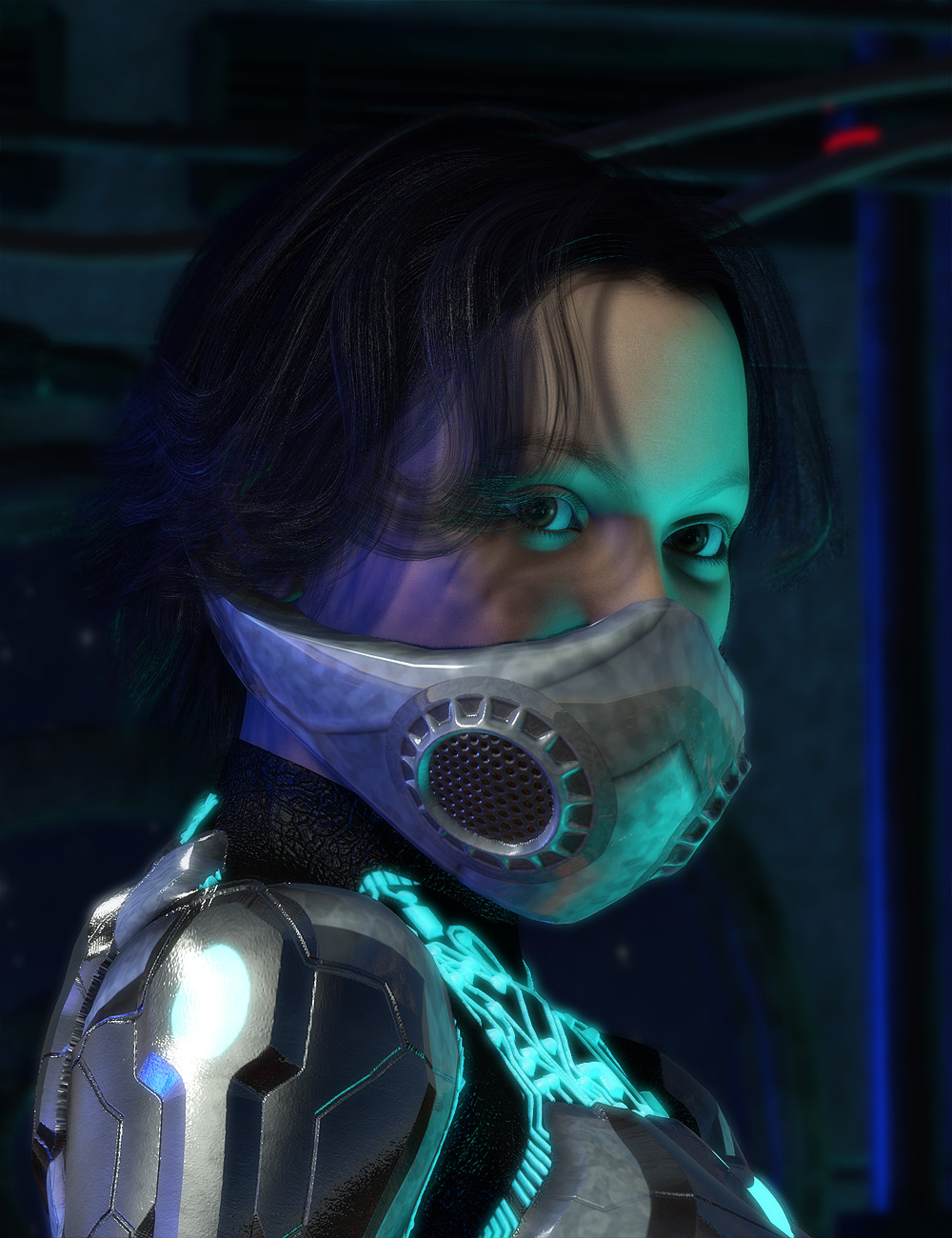 Sykla Armor for V4 | Daz 3D