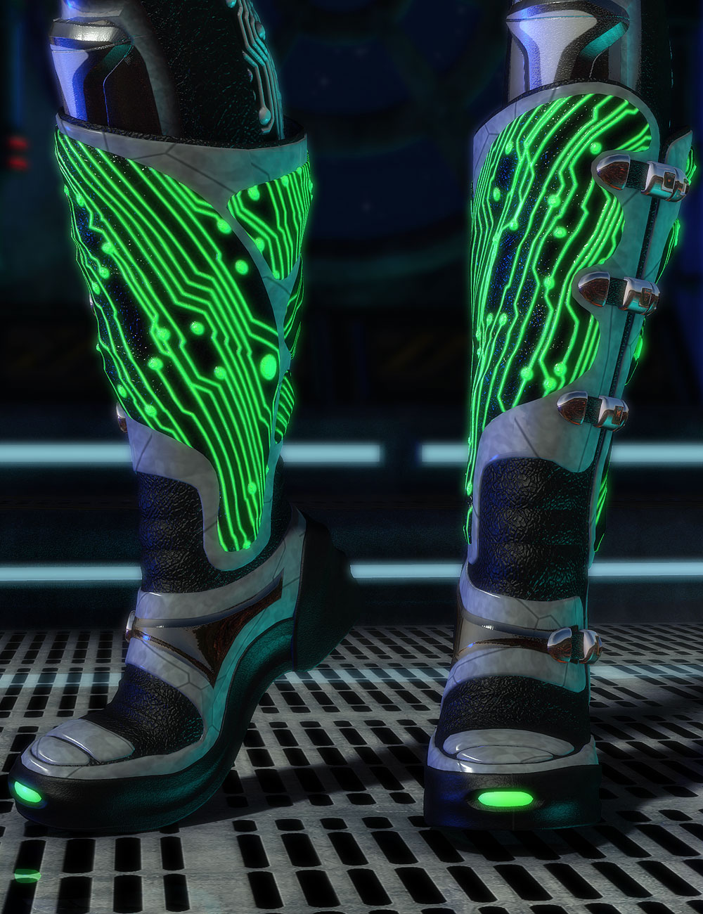 Sykla Armor for V4 | Daz 3D