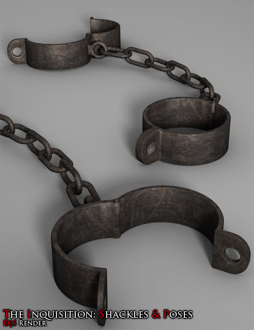 Shackles of the Inquisition: Shackles & Poses | Daz 3D