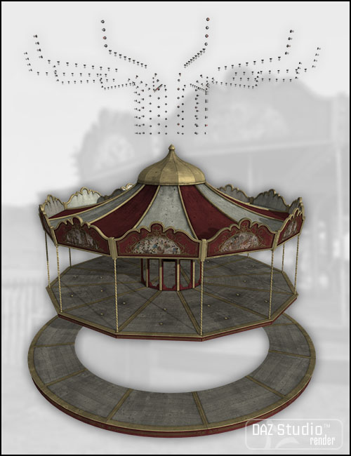 Carnival Carousel | Daz 3D