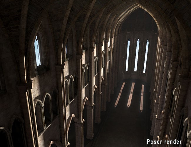 Gothic Cathedral | Daz 3D