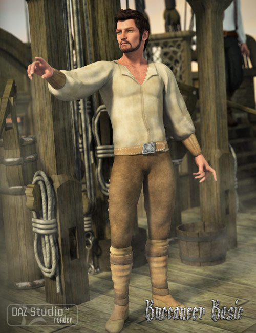 Buccaneer Basic for Genesis | Daz 3D