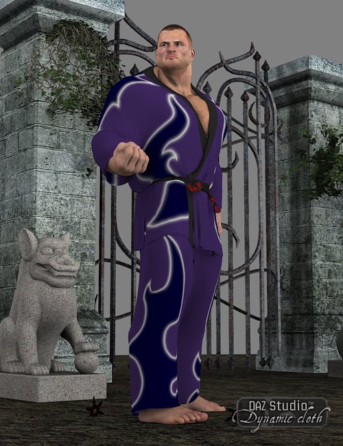Dynamic Martial Arts Gi Bundle | Daz 3D