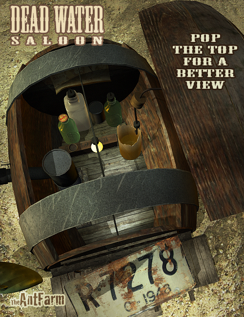 DeadWater Saloon | Daz 3D