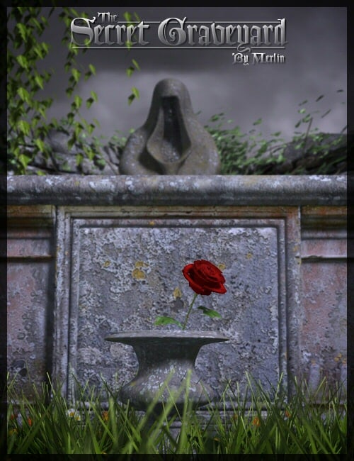 The Secret Graveyard by Merlin | Daz 3D