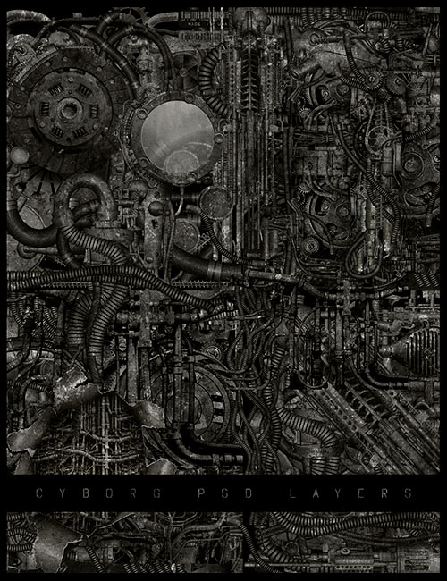 Ron's Cyborg Parts | Daz 3D