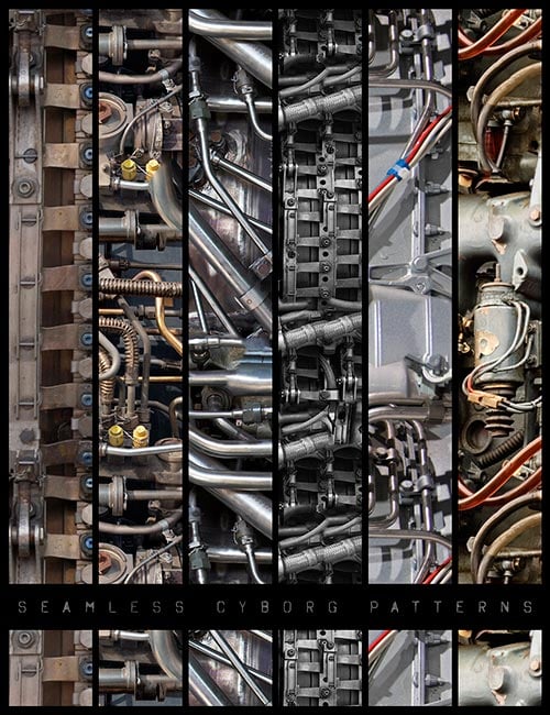 Ron's Cyborg Parts | Daz 3D