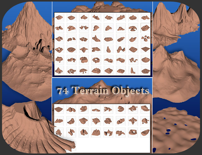 ELEMENTS of Bryce_bundle | Daz 3D