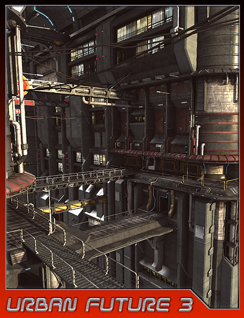 The Urban Future Bundle | Daz 3D