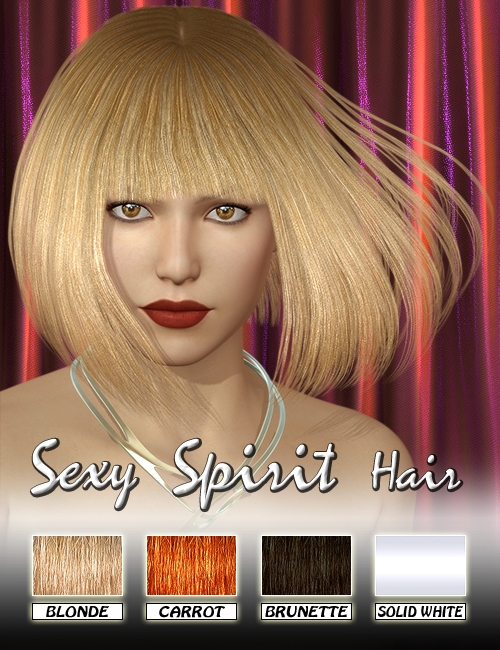 Sexy Spirit Hair | Daz 3D