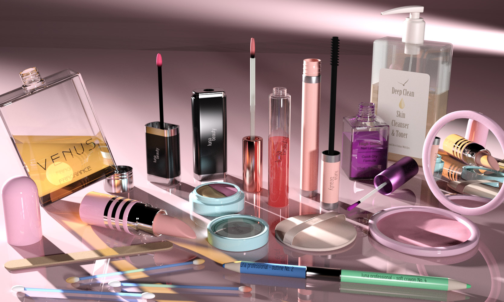 Everyday Cosmetics | Daz 3D