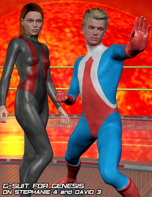 G-Suit, Bodysuit for Genesis | Daz 3D