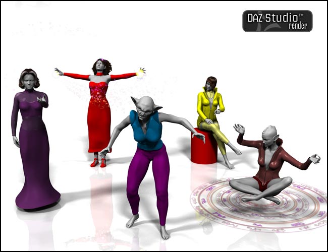 Evil Tales Poses | Daz 3D