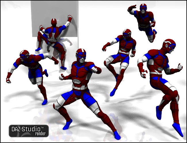 Extreme Heroes Ultimate Poses | Daz 3D