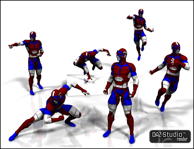 Extreme Heroes Ultimate Poses | Daz 3D