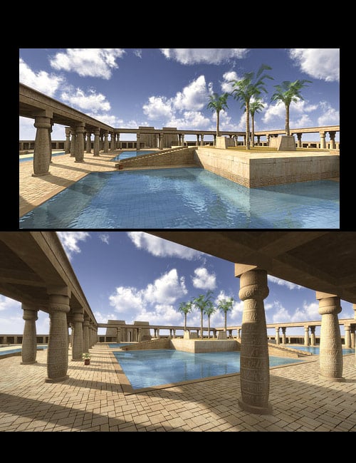 Ra's Palace for DAZ Studio | Daz 3D