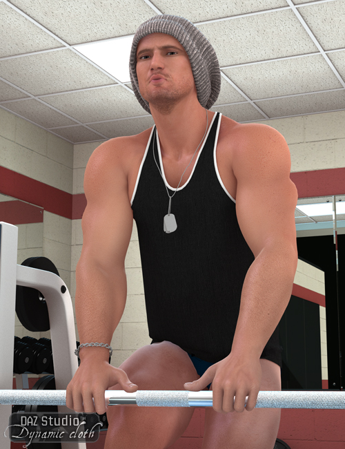 Dynamic Gymrat Regular Size | Daz 3D