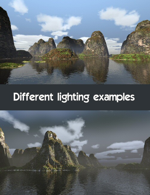 Bryce 7 Pro Islands | Daz 3D